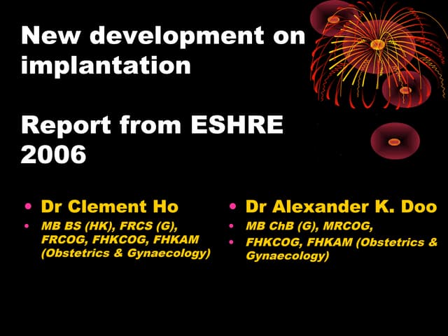 Human embryonic development | PPT
