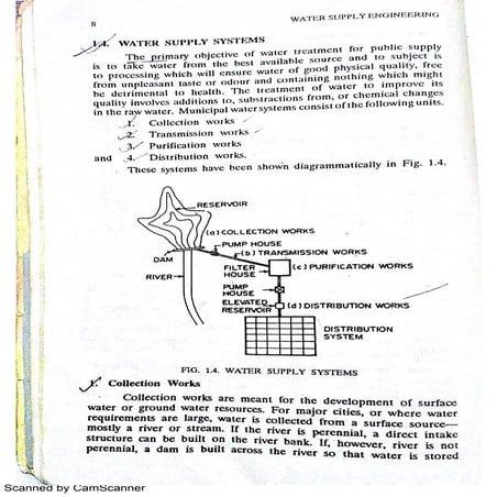 WATER SUPPLY ENGINEERING | PDF