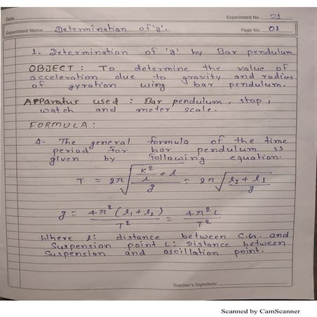 physics practical copy | PDF