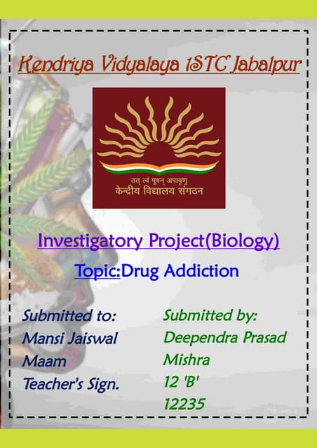 Extraction of Essential Oils-INVESTIGATORY PROJECT(CBSE Class 12 ...