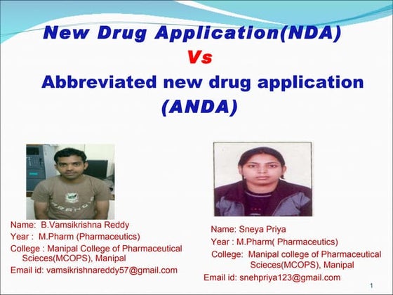 Approval and Application Process involved in Investigational New Drug ...