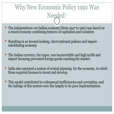 New economic policy and SAP | PPT