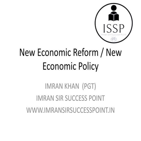 New economic reform | PPT