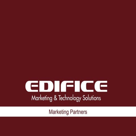 Edifice Group Presentation | PPT