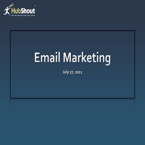 New email marketing features | PPT