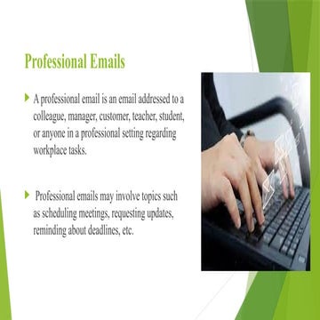 email writing ppt | PPTX