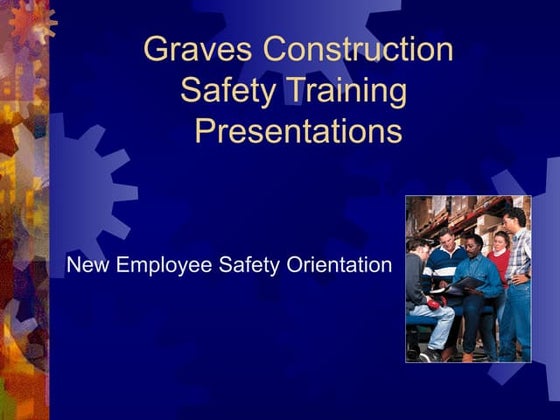 New Employee Safety Orientation | PPT | Human Resources | Business