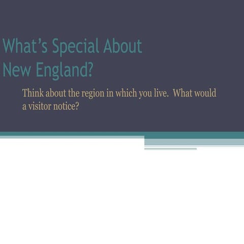 New england region | PPT