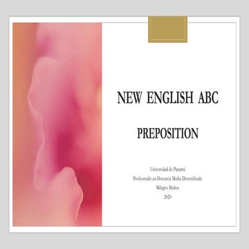 Prepositions in English ESL Learners Easy | PPT