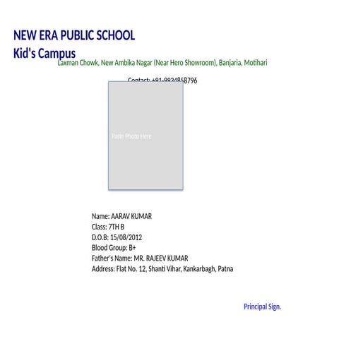 New_Era_Public_School_ID_Card for students.pptx
