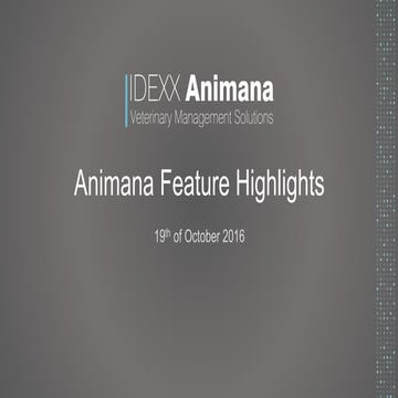 Animana new features highlights october '16 | PDF