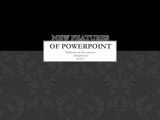 Introducing Powerpoint 2010 | PPTX