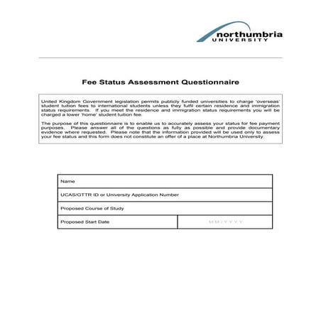 New Fee Ass Ques | DOC