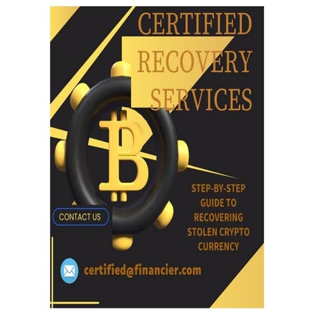 HOW TO RECOVER LOST OR STOLEN CRYPTOCURRENCY HIRE CERTIFIED RECOVERY ...