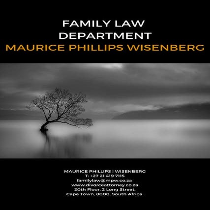 Family Law Department Maurice Phillips Inc. | PDF
