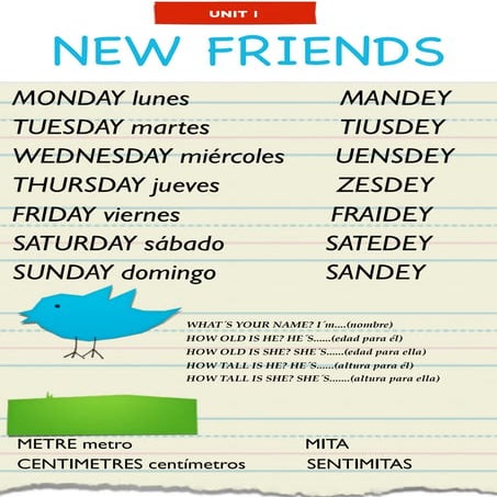 New friends | PDF