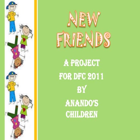New friends presentation | PPTX