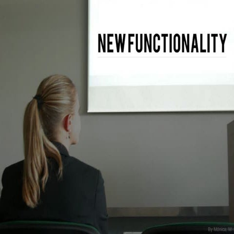 New functionality | PDF