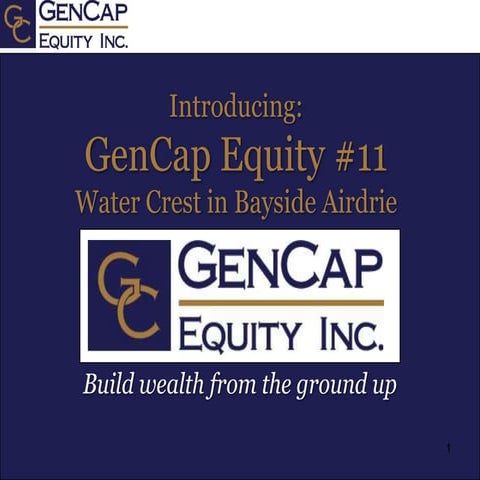GenCap Equity # 11 | PPT
