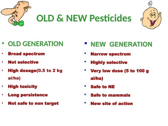 CLASSIFICATION OF INSECTICIDES AND THEIR MODE OF ACTION | PPT
