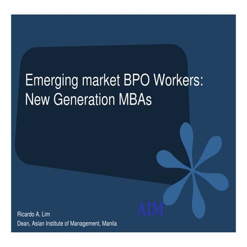 New Generation of MBAs | PDF | Business Administration | Business