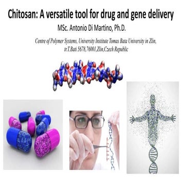 Chitosan: A versatile tool for drug and gene delivery | PPTX