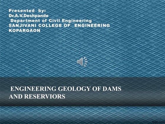 Dam and types of dam with site selection | PPT | Geography | Science