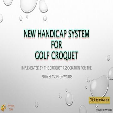 New handicap system | PPTX