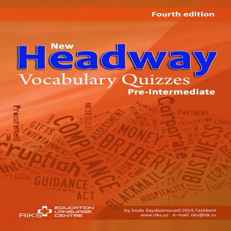 New headway 4ed_pre_intermediate_quizzes | PDF