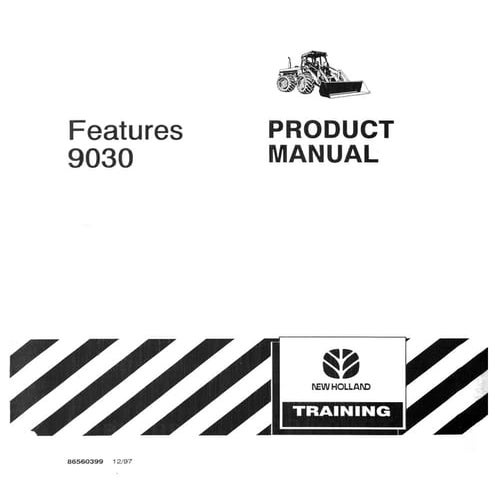 New Holland 9030 Bidirectional™ Tractor Operator’s Manual Instant ...