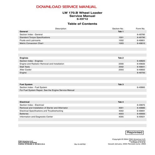 New Holland LW170.B Wheel Loader Service Manual.pdf