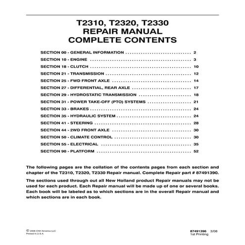 New Holland Tc30 Tractor Service Repair Manual.pdf