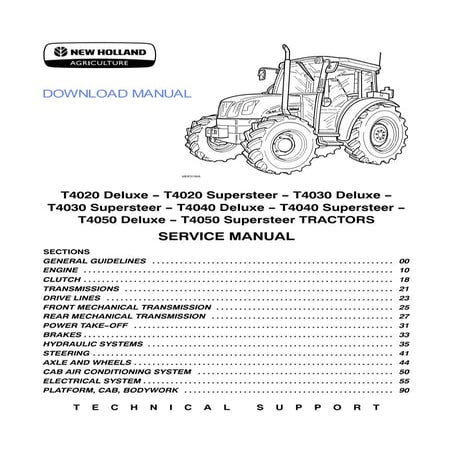 New holland T4040 Electrical System Manual Pdf.pdf