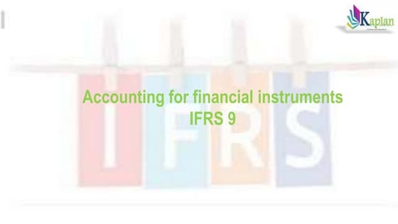 IAS 32: Presentation of Financial Instruments | PPT