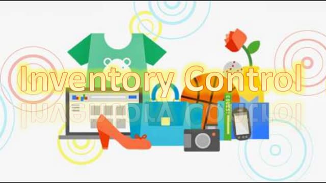 Inventory Control Management System Using Vb6 Ppt