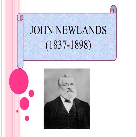 John Newlands by chan uan jing | PPT