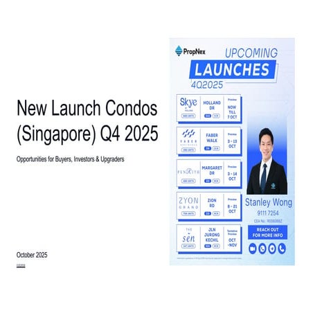 New Launch Condo 2025 | Stanley Wong Propnex Singapore.pdf