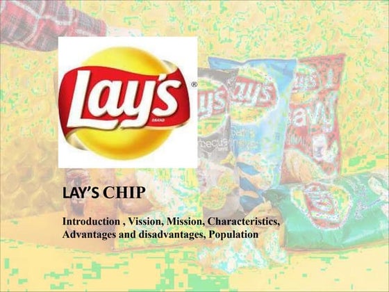 Lays chips- production process | PPTX