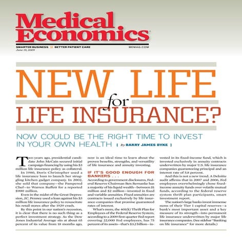 New Life For Life Insurance | PDF
