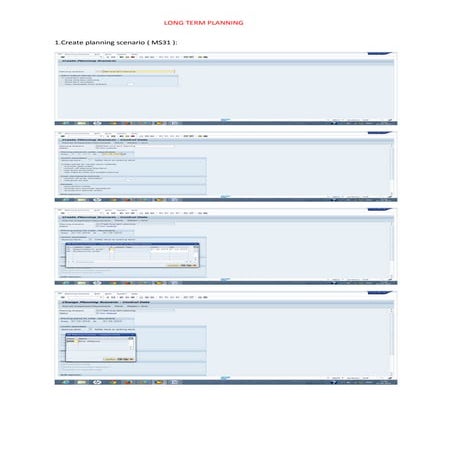 longterm planning in sap pp | DOC