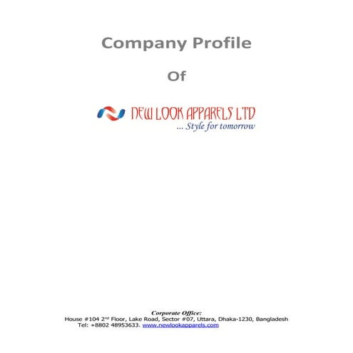 Newlook profile 2016 | PDF