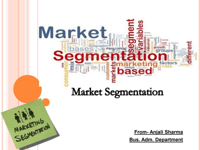 Identifying Market Segments and Targets / Marketing Management By Kotler Keller | PPT