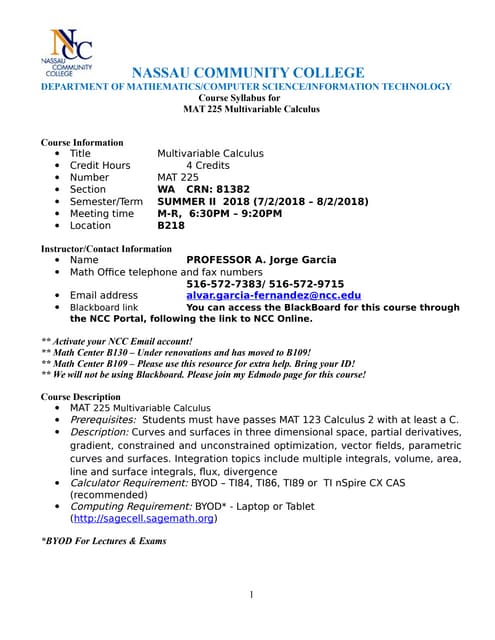 course plan calculus-.docx