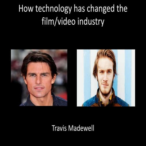 Technology Changing the Film Industry | PPT