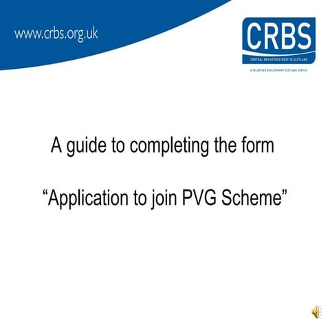 PVG - New member form | PPT