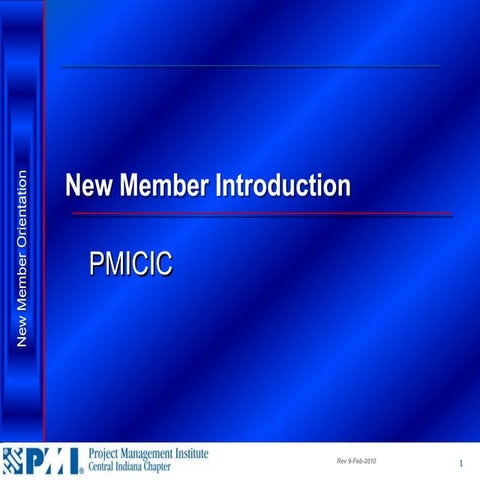 New Member Introduction | PPT