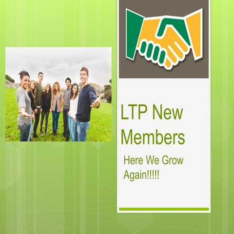 New Member Presentation | PPT