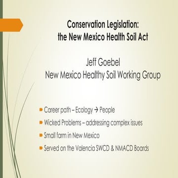 New Mexico Health Soils | PDF | Agriculture | Industries