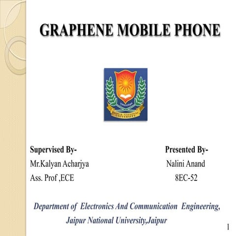 Graphene mobile phone | PPT