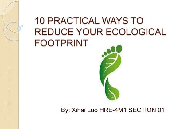 Environment and sustainability | PPTX